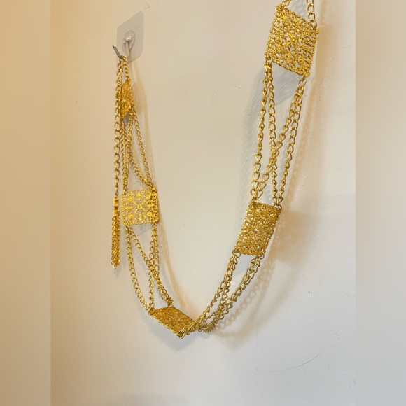 Accessories | Vintage Filigree Chain Medallion Belt Gold Tone Size Xss ...